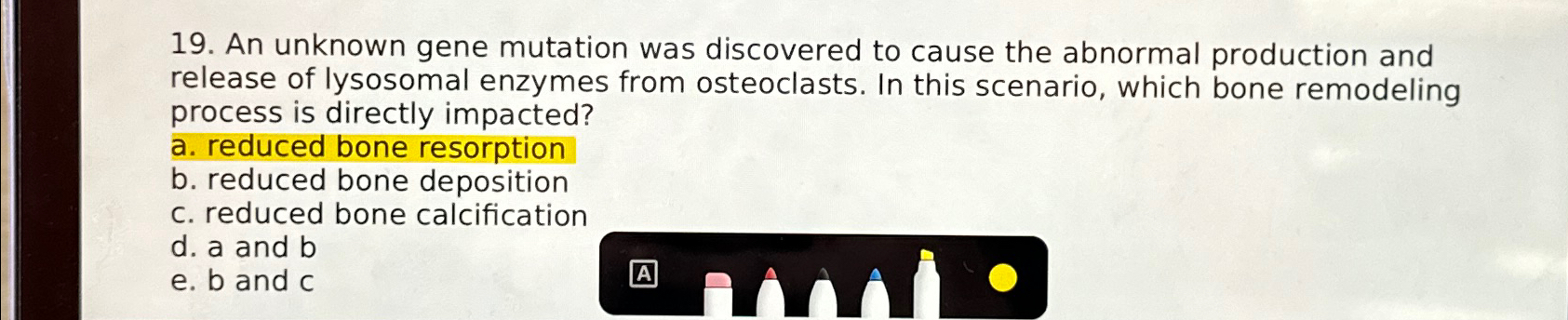 Solved An unknown gene mutation was discovered to cause the | Chegg.com