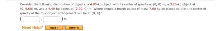 Solved Consider the following distribution of objects: a | Chegg.com