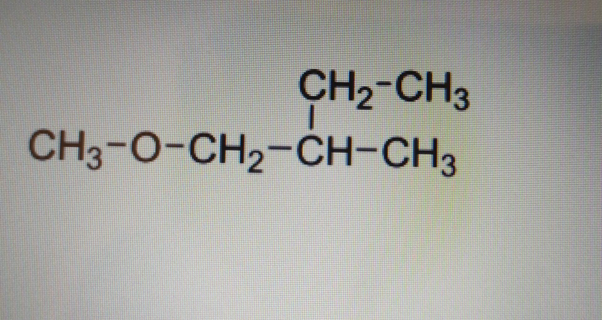 Solved CH2-CH3 CH2-O-CH2-CH-CH2 1 | Chegg.com