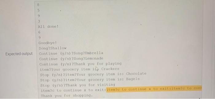 Solved 1 Exercise 1 2 write a while loop with a sentinel | Chegg.com