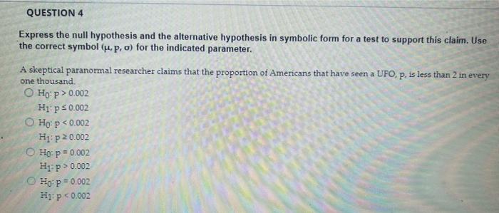 Solved Express the null hypothesis and the alternative | Chegg.com