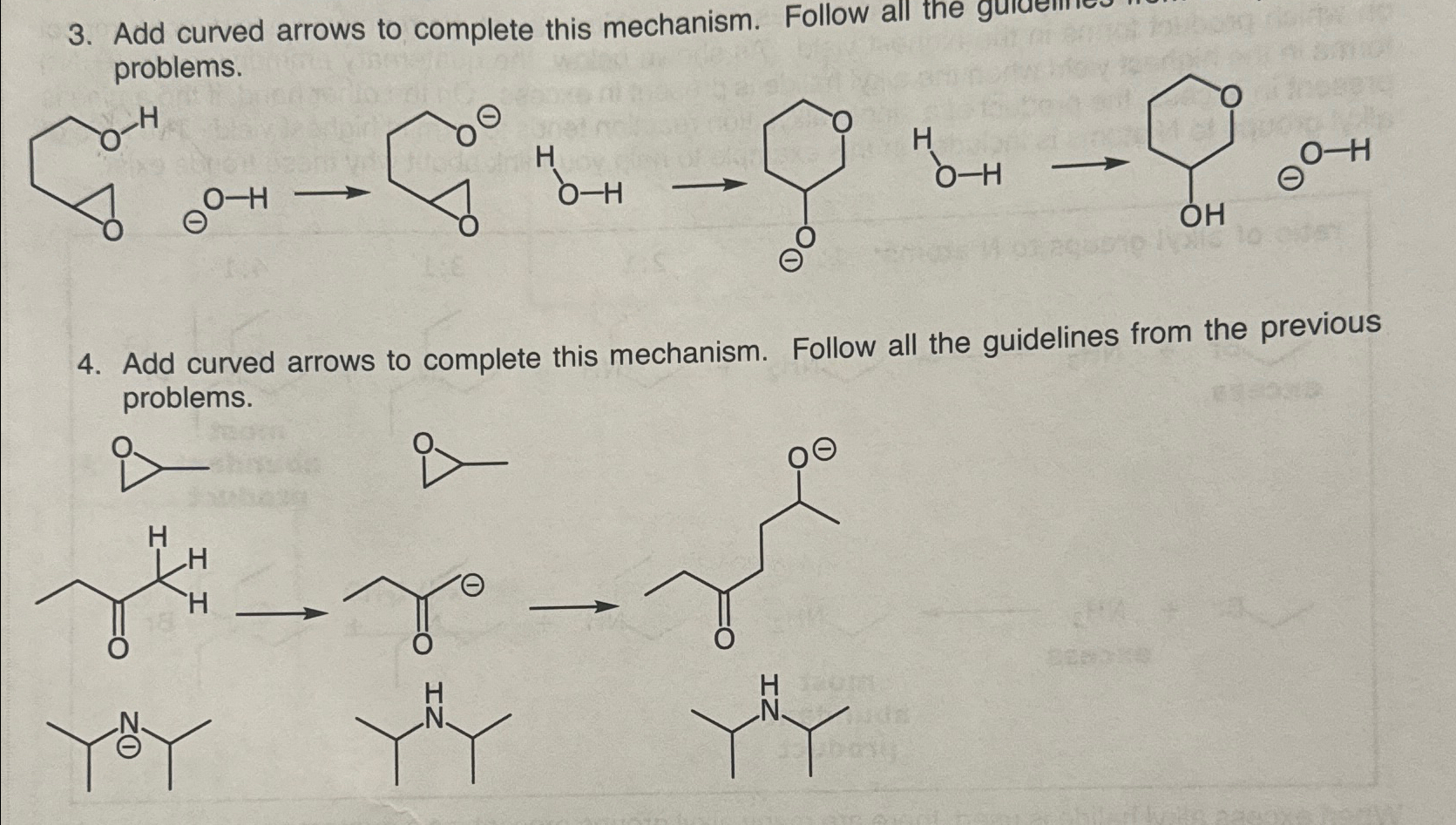 Solved Add curved arrows to complete this mechanism.Add | Chegg.com