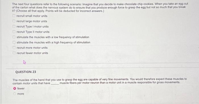 Solved The next four questions refer to the following | Chegg.com