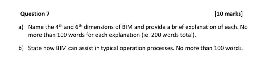 Solved Question 7 [10 marks] a) Name the 4th and 6th | Chegg.com