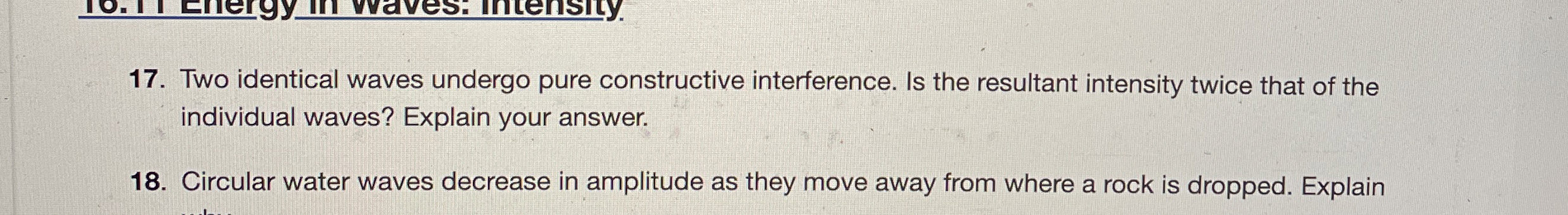 Solved Two identical waves undergo pure constructive | Chegg.com