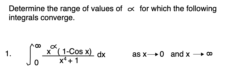 Solved Determine the range of values of α ﻿for which the | Chegg.com