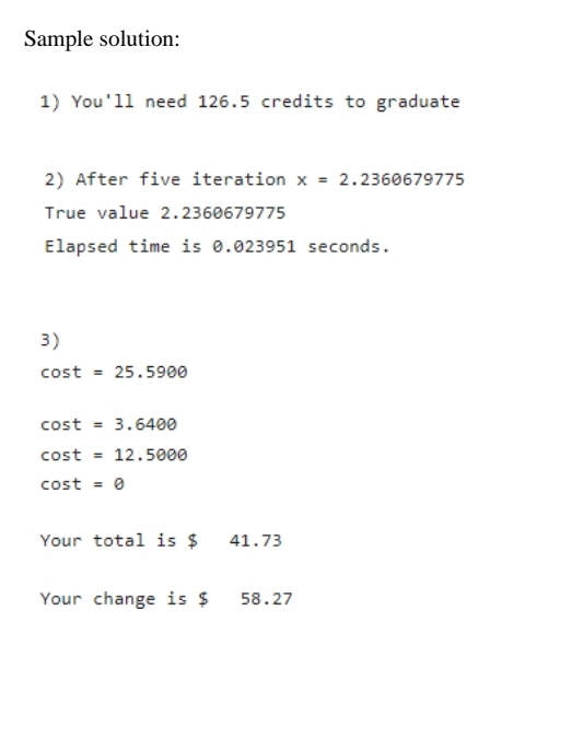 Solved Need help with problem 2.Answer the following | Chegg.com