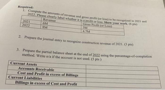 Solved 2. Prepare the journal entry to recognize | Chegg.com