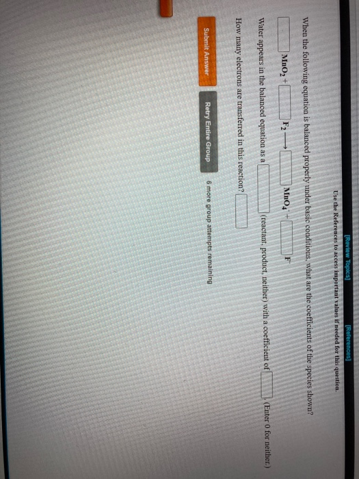 Solved [Review Topics References) Use the References to | Chegg.com