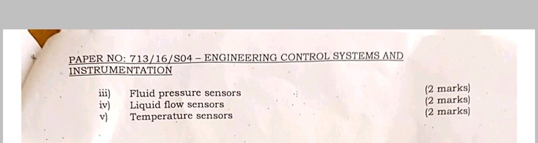Solved PAPER NO: 71316?? ﻿S04 - ﻿ENGINEERING CONTROL SYSTEMS | Chegg.com