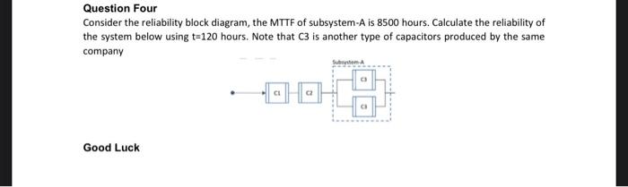 Solved Question 1 Seven components in series are each | Chegg.com