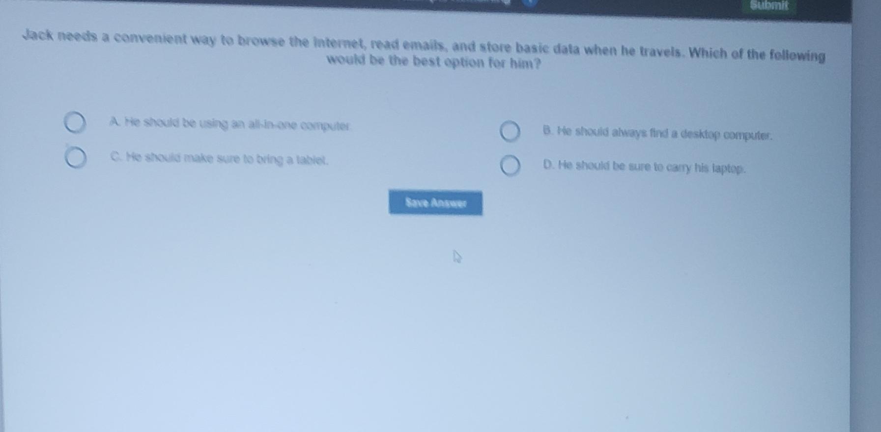 Solved Submitdack needs a conventent way fo browse the | Chegg.com