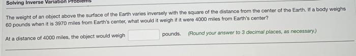 Solved The Distance S An Object Falls Varies Directly With