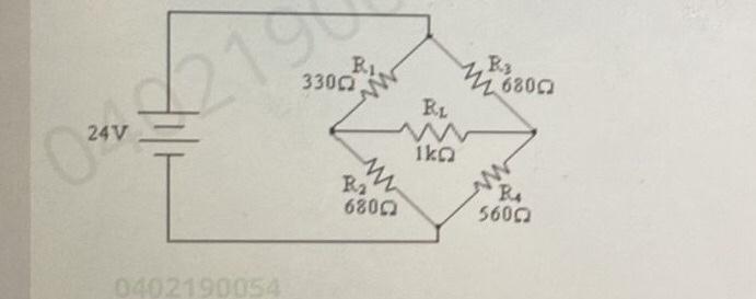 Solved Find the current passing through the resistor RL in | Chegg.com