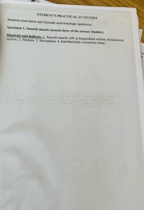 Solved biology and histology - TOPIC 7. MUSCULAR TISSUES | Chegg.com