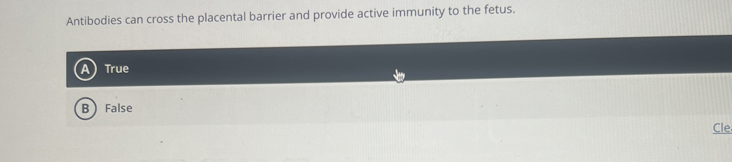 Solved Antibodies can cross the placental barrier and | Chegg.com