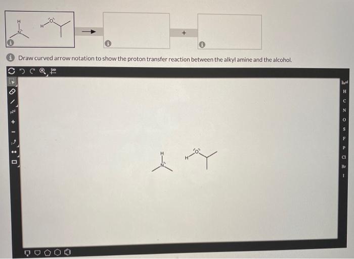 Solved Draw curved arrow notation to show the proton | Chegg.com