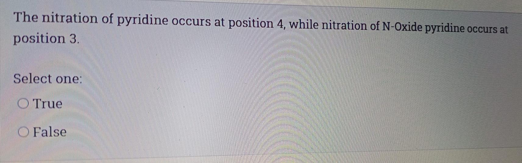 Solved The nitration of pyridine occurs at position 4, while | Chegg.com