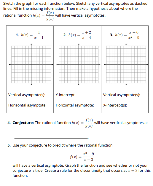 Solved Sketch the graph for each function below. Sketch any | Chegg.com