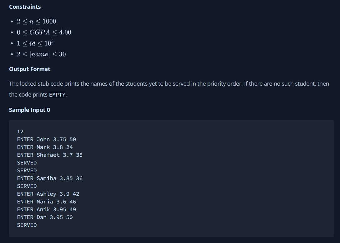Solved Please help me with this Java question: Java Priority | Chegg.com