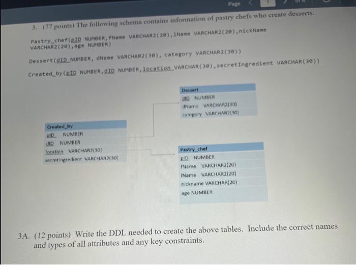 Solved Use this example of a Database State to answer the | Chegg.com