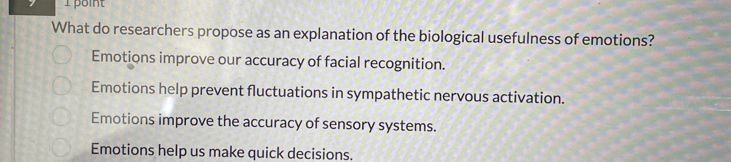 Solved What do researchers propose as an explanation of the | Chegg.com