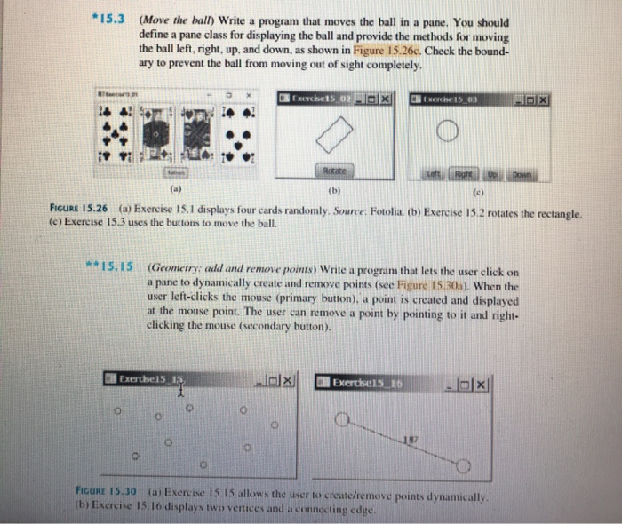 Solved 15 3 Move The Ball Write A Program That Moves The Chegg