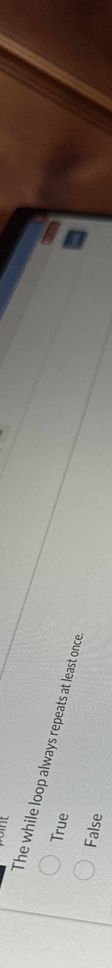 Solved The while loop al ways repeats at least | Chegg.com