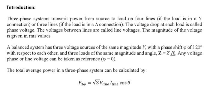 Solved Three-phase systems transmit power from source to | Chegg.com
