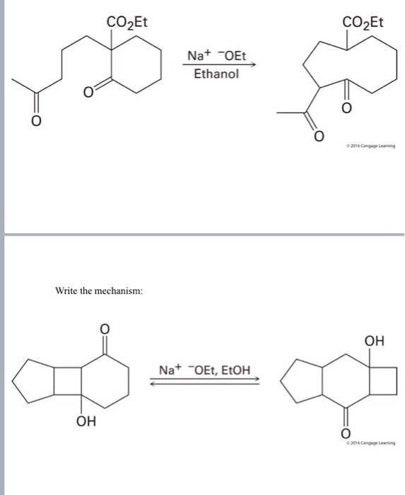 Solved CO2Et CO2Et Na+ MOET Ethanol 2016 Cangage Learning | Chegg.com
