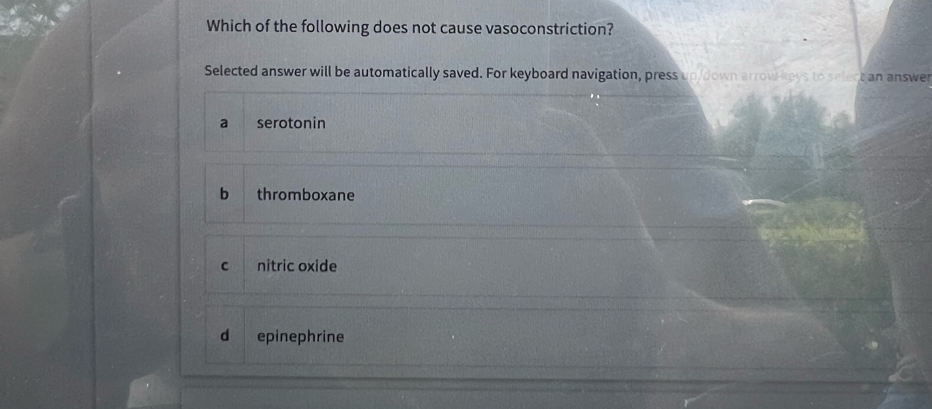 Solved Which of the following does not cause | Chegg.com