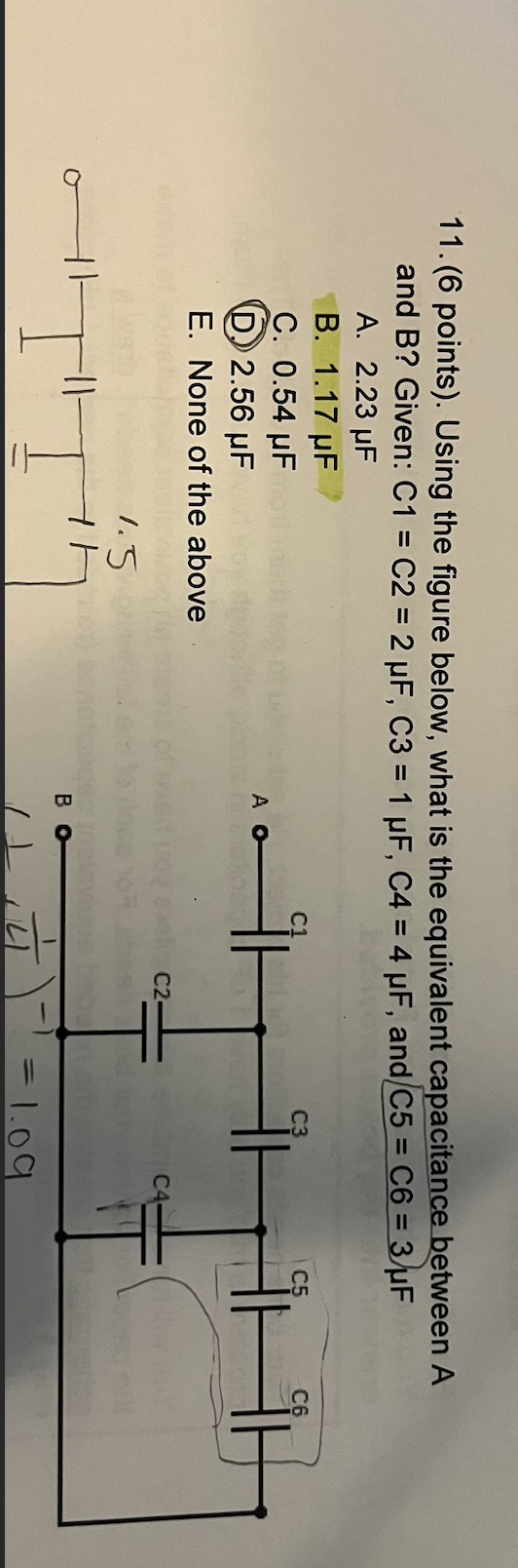Solved (6 ﻿points). ﻿Using the figure below, what is ﻿the | Chegg.com