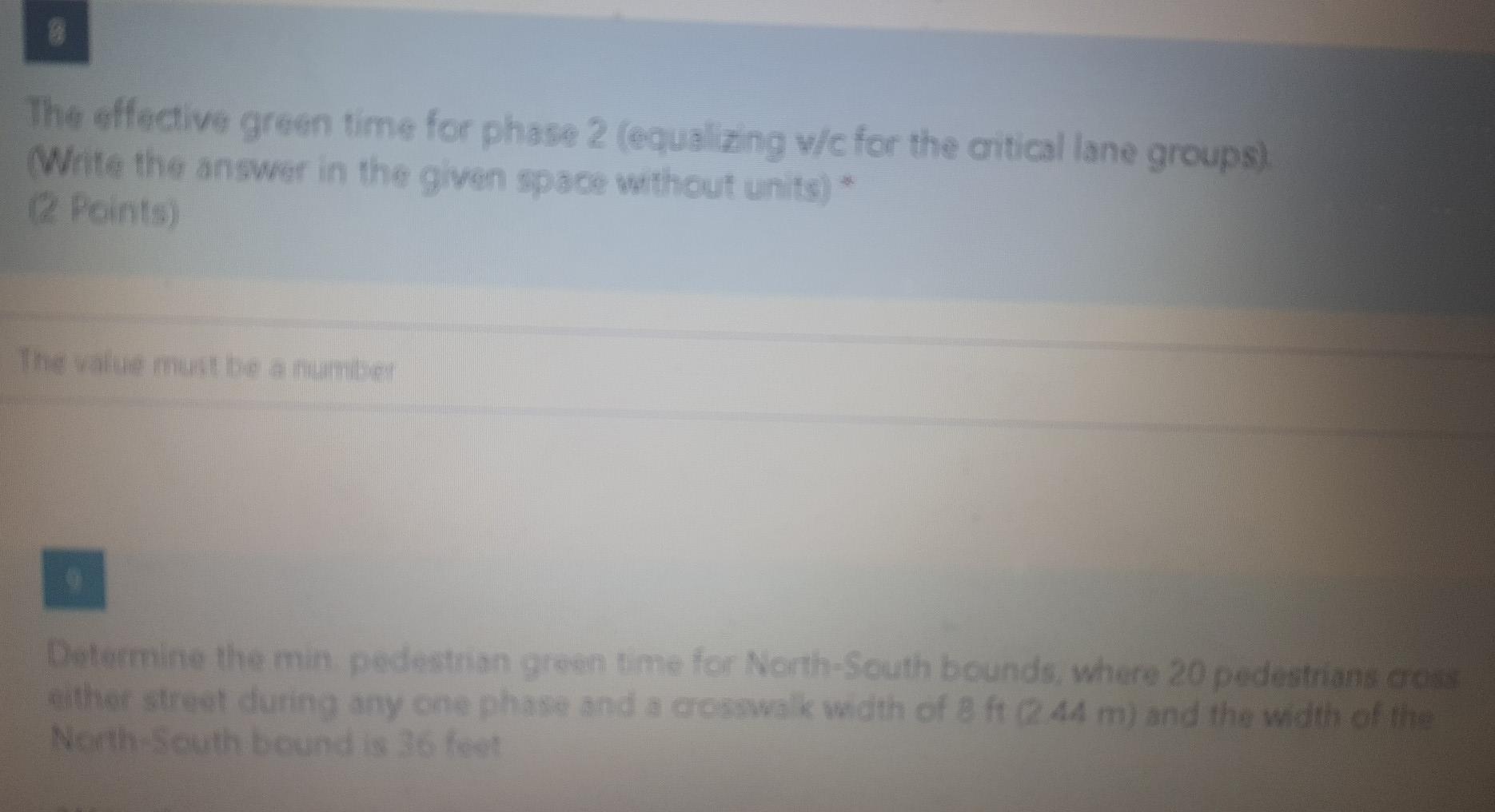 Solved An intersection has a two-phase signal with the | Chegg.com