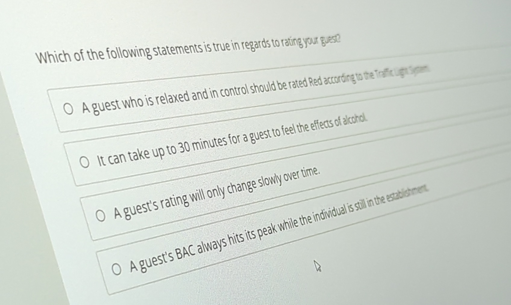Solved Which of the following statements is true in regards | Chegg.com