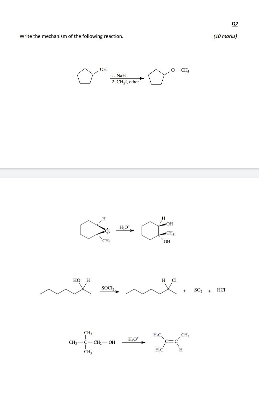 Solved Q5. Propose synthesis for the following compounds | Chegg.com