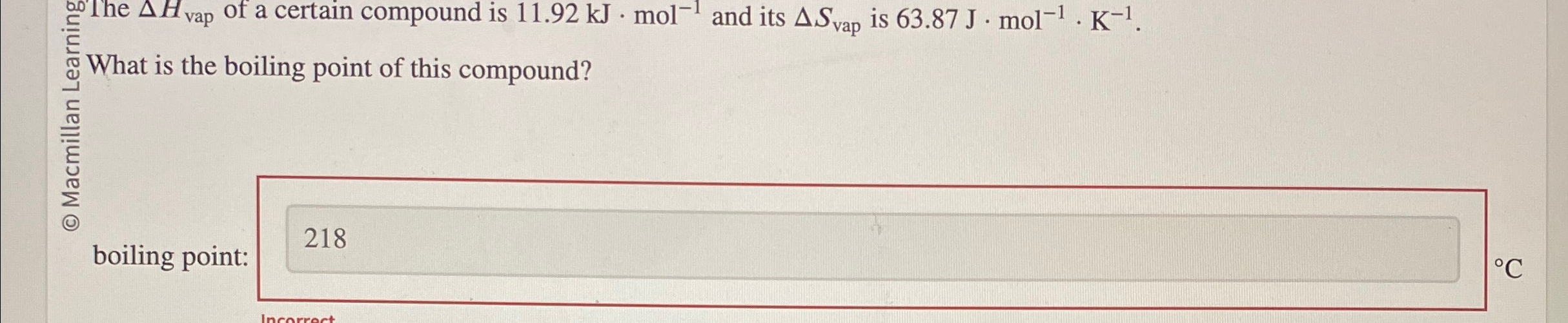 Solved .What is the boiling point of this compound?boiling | Chegg.com