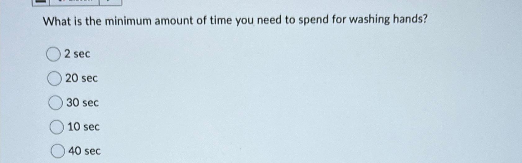 Solved What is the minimum amount of time you need to spend | Chegg.com