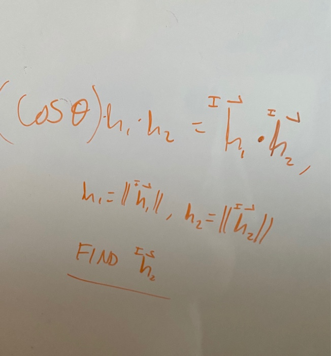 Solved How do i rearrange this vector equation to solve fpr | Chegg.com