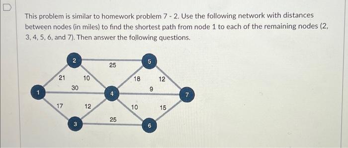Solved This problem is similar to homework problem 7-2. Use | Chegg.com