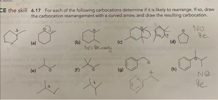 Solved E the skill 6.17 For each of the following | Chegg.com