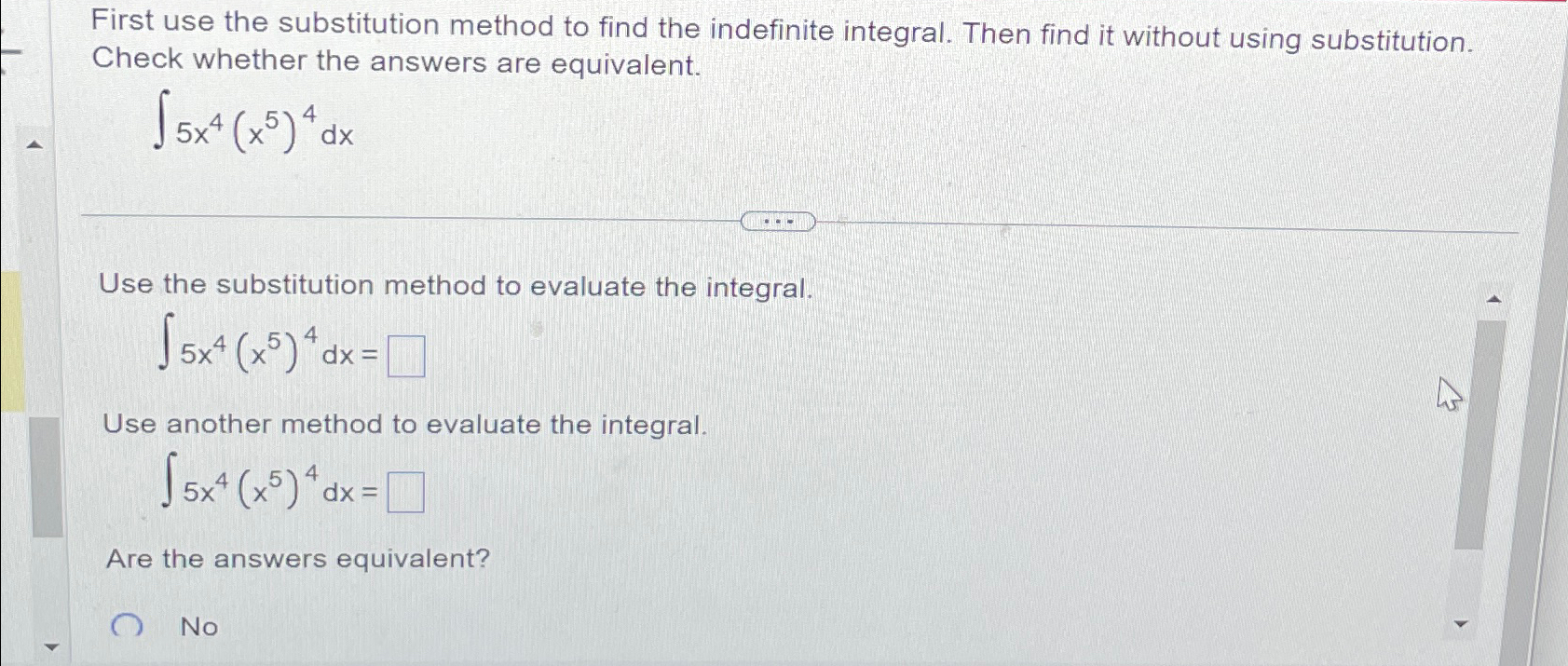 Solved First use the substitution method to find the | Chegg.com