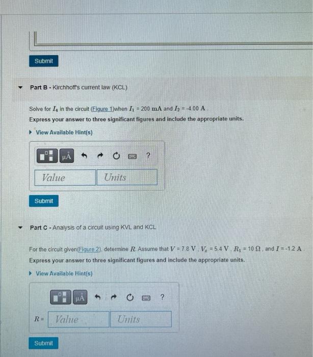 Solved Learning Goal: To learn to evaluate circuits using | Chegg.com