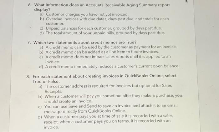 Solved 4. You received payments for multiple invoices, and | Chegg.com