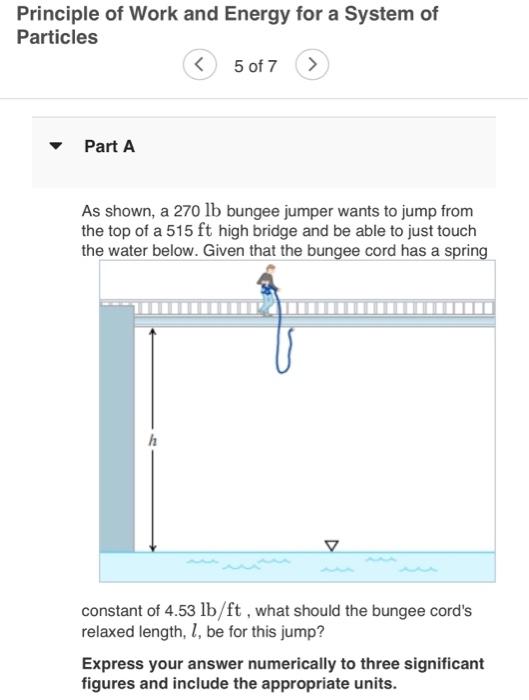 Solved Principle of Work and Energy for a System of | Chegg.com