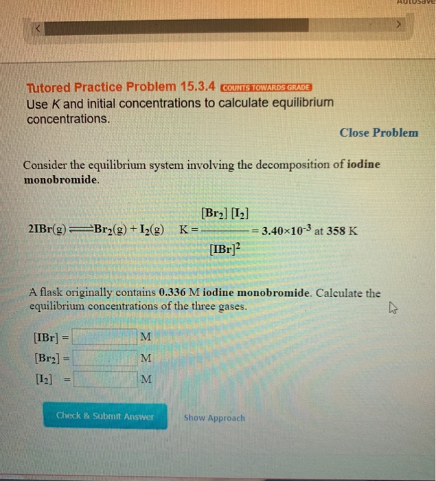 Solved AULUSave Tutored Practice Problem 15.3.4 COUNTS | Chegg.com