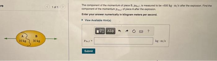 Solved A giant "egg" explodes as part of a fireworks | Chegg.com