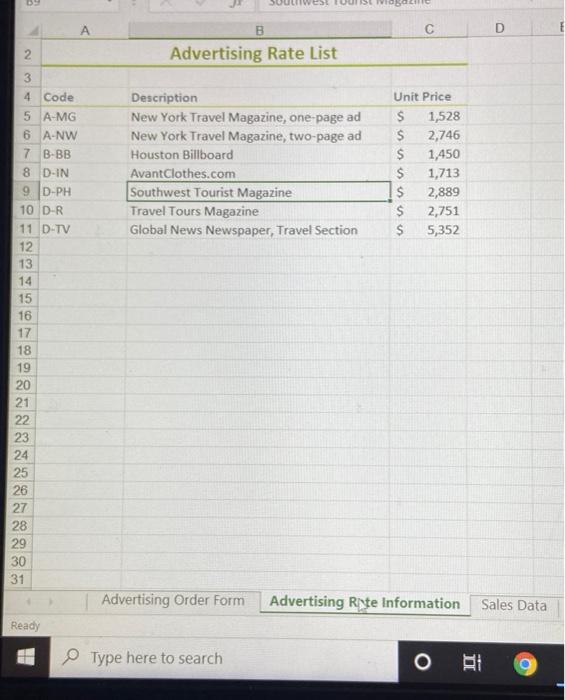 Solved Step Instructions Points Possible 1 Start Excel. | Chegg.com