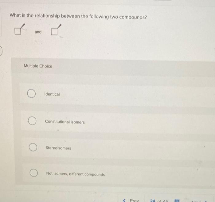 Solved What is the relationship between the following two | Chegg.com