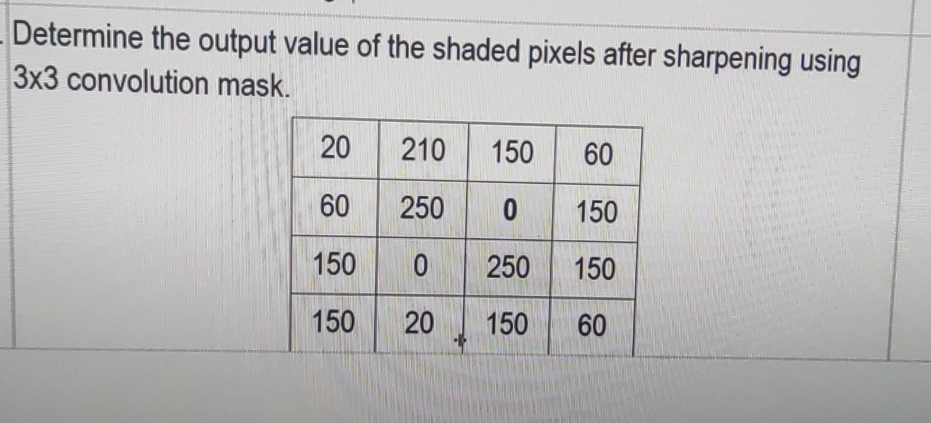 [Solved]: Determine the output value of the shaded