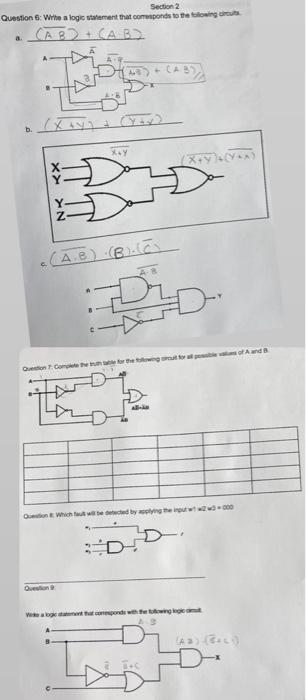Solved answer questions 6,7,8, and 9 ( answers already on | Chegg.com